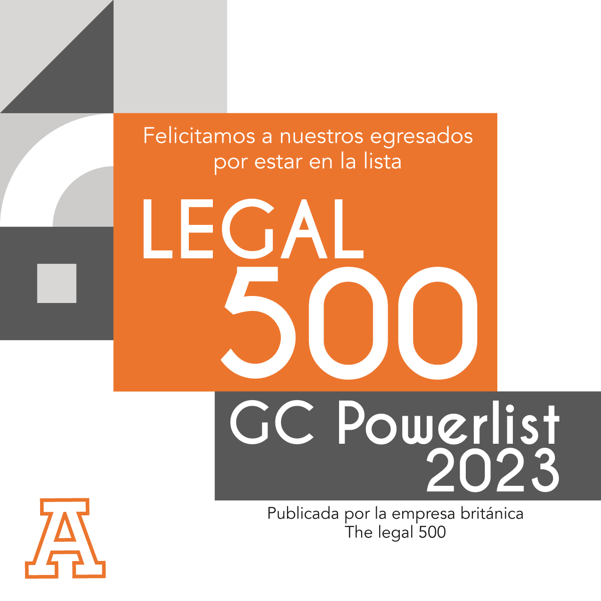 Legal 500 GC Powerlist 2023 | Universidad Anáhuac México